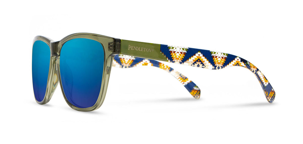 Pendleton Sunglasses - Kegon: Emerald Crystal/Mission Trails: Blue Mir ...