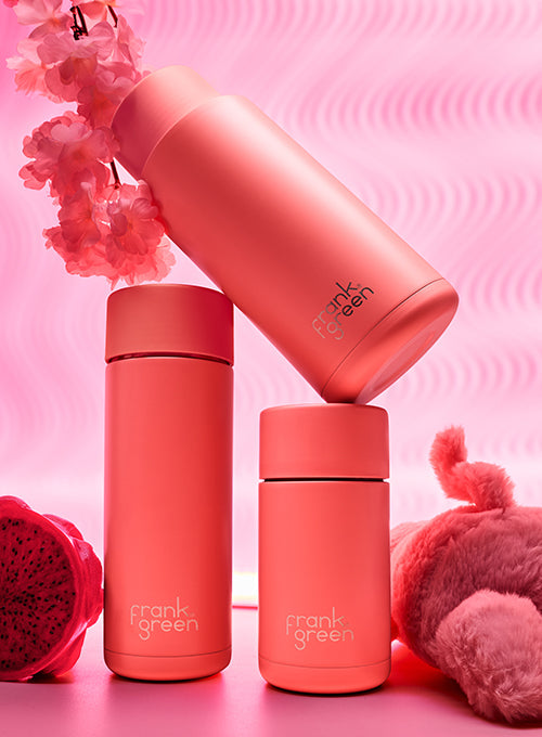 Frank Green Limited Edition Ceramic Reusable Bottle - 34oz / 1,000ml ...