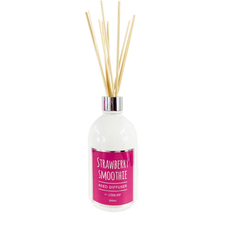 Reed diffuser - Strawberry Smoothie - 200ml - new strawberry fragrance ...