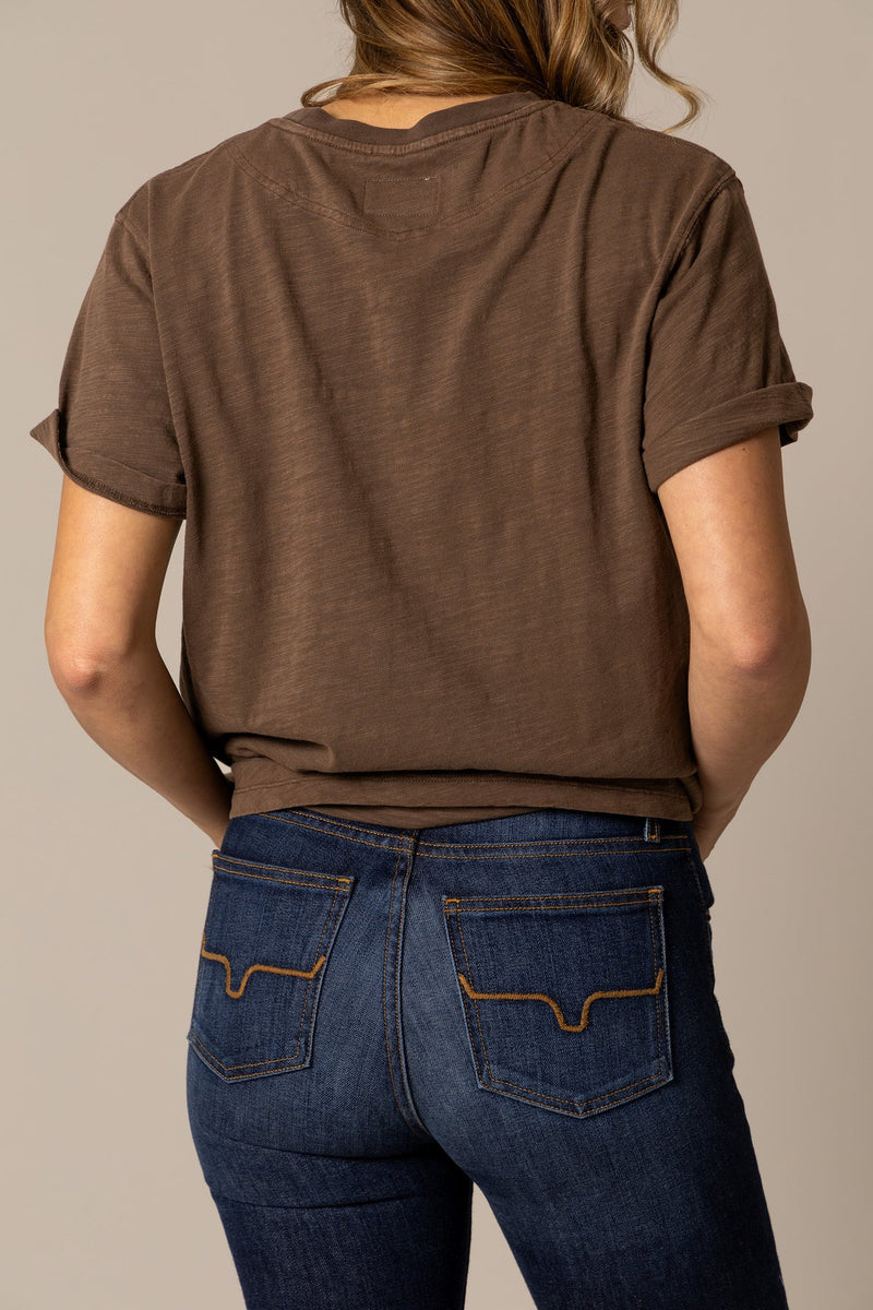 Kimes Ashley Tee - Cocoa – The Tack House