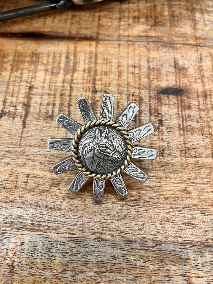 Concho Slide - Horse Head #80 – The Tack House