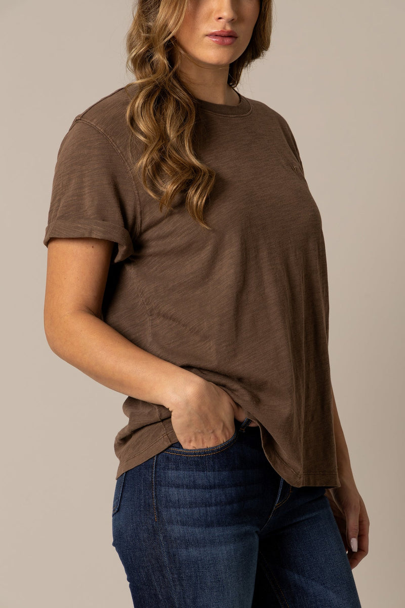 Kimes Ashley Tee - Cocoa – The Tack House