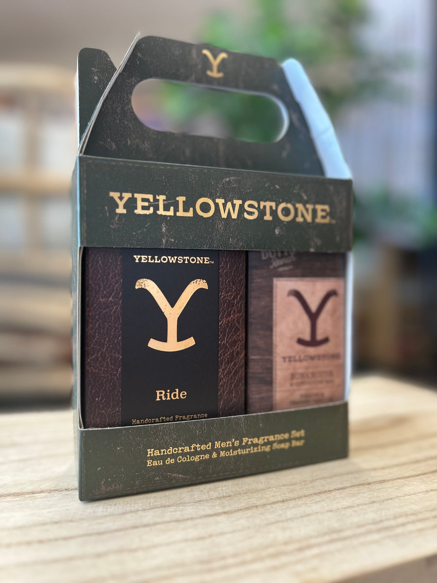 MEN'S - YELLOWSTONE RIDE GIFT SET FOR HIM YELLOWSTONE RIDE – The Tack House