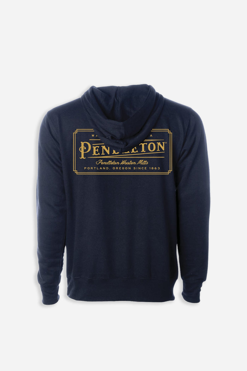 Pendleton Heritage Logo Hoodie - Navy – The Tack House