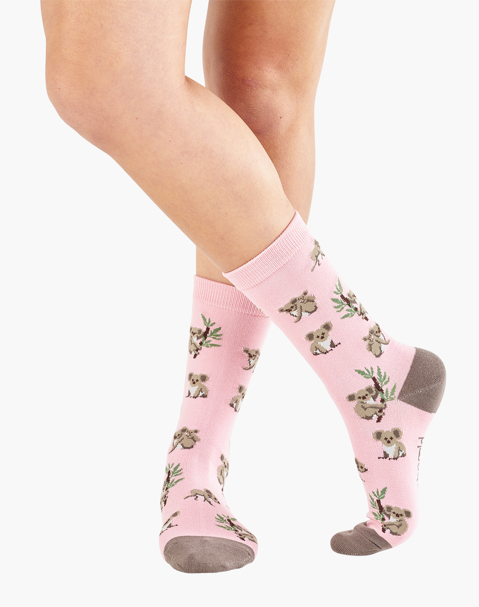 WOMENS KOALA BAMBOO SOCK – The Tack House