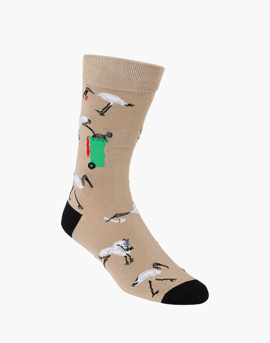 MENS BIN CHICKEN BAMBOO SOCK – The Tack House