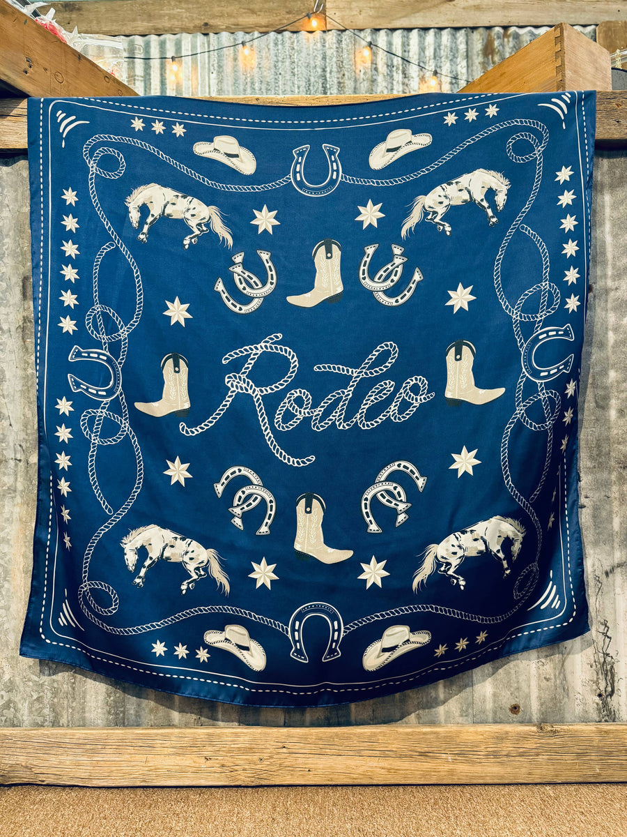 Rodeo wild rag western scarf – The Tack House