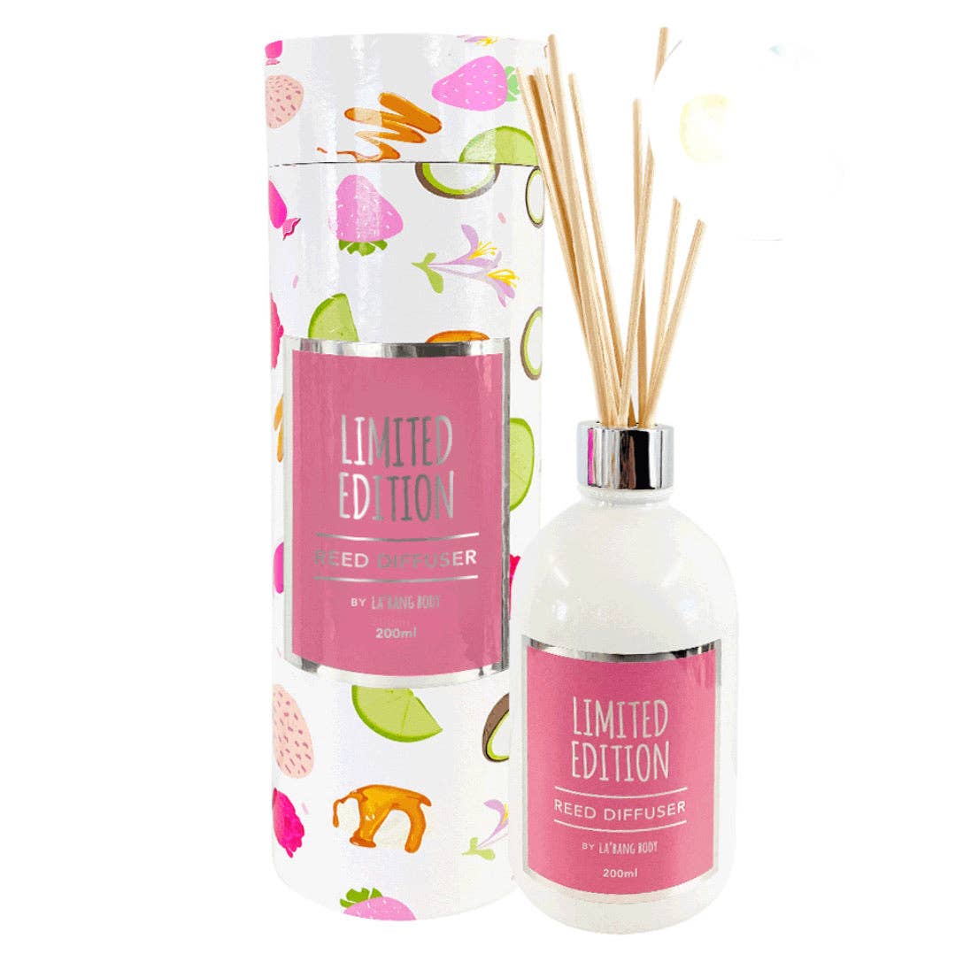 Reed diffuser - Champagne & Strawberries - Limited edition 200ml – The ...