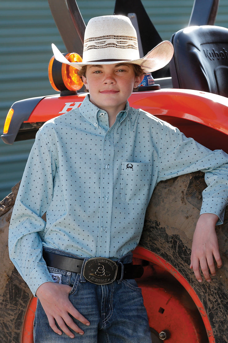 Cinch Boys Arena Shirt – The Tack House