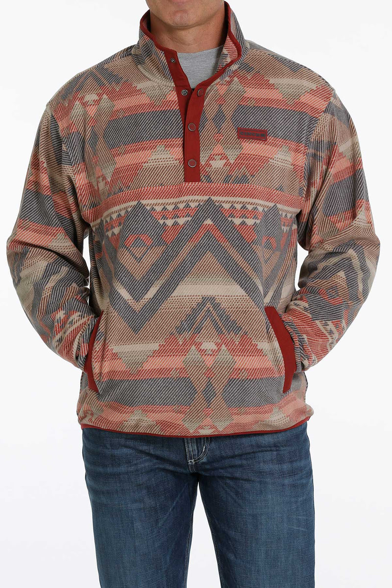 Cinch Mens Polar Fleece Pull Over – The Tack House